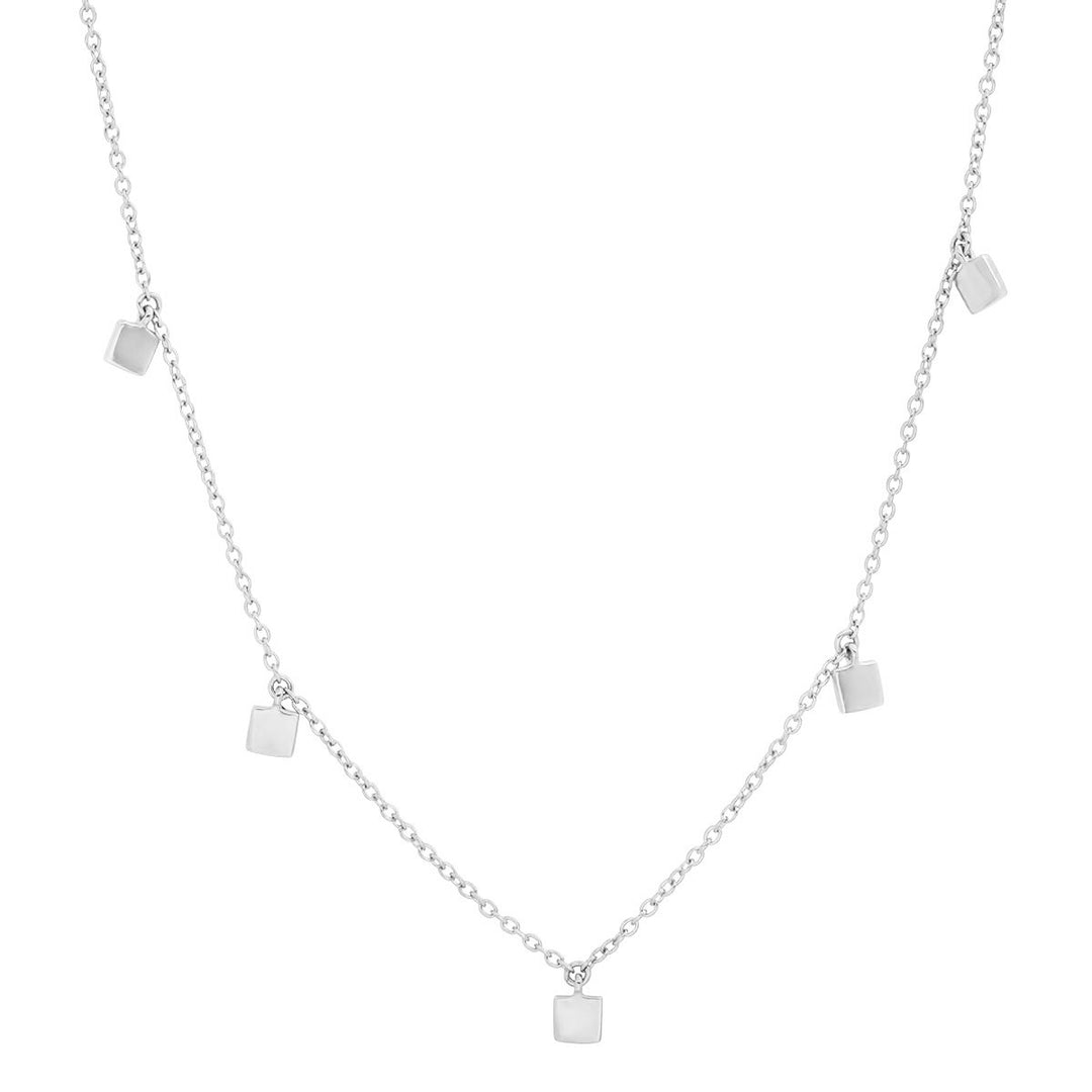 Mini Square Necklace- Eriness Jewelry