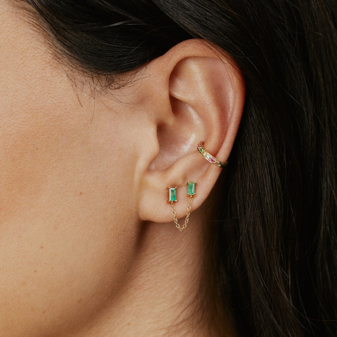 Multi Colored Ear Cuff- Eriness Jewelry